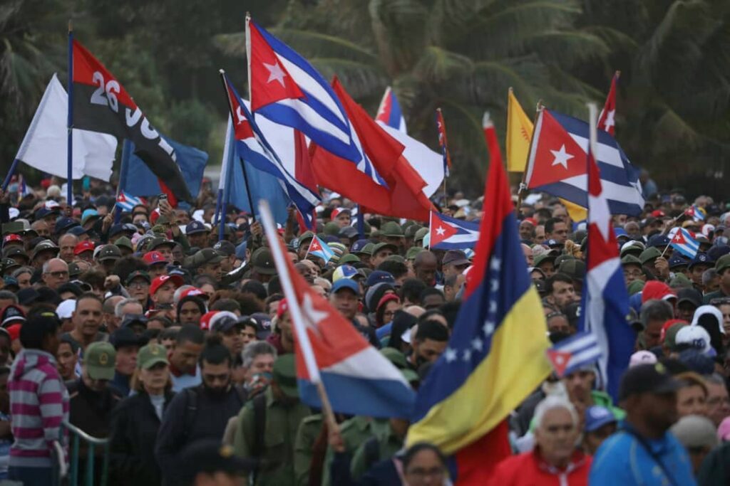 Thousands of Cubans pay tribute to fallen combatants in Venezuela ...