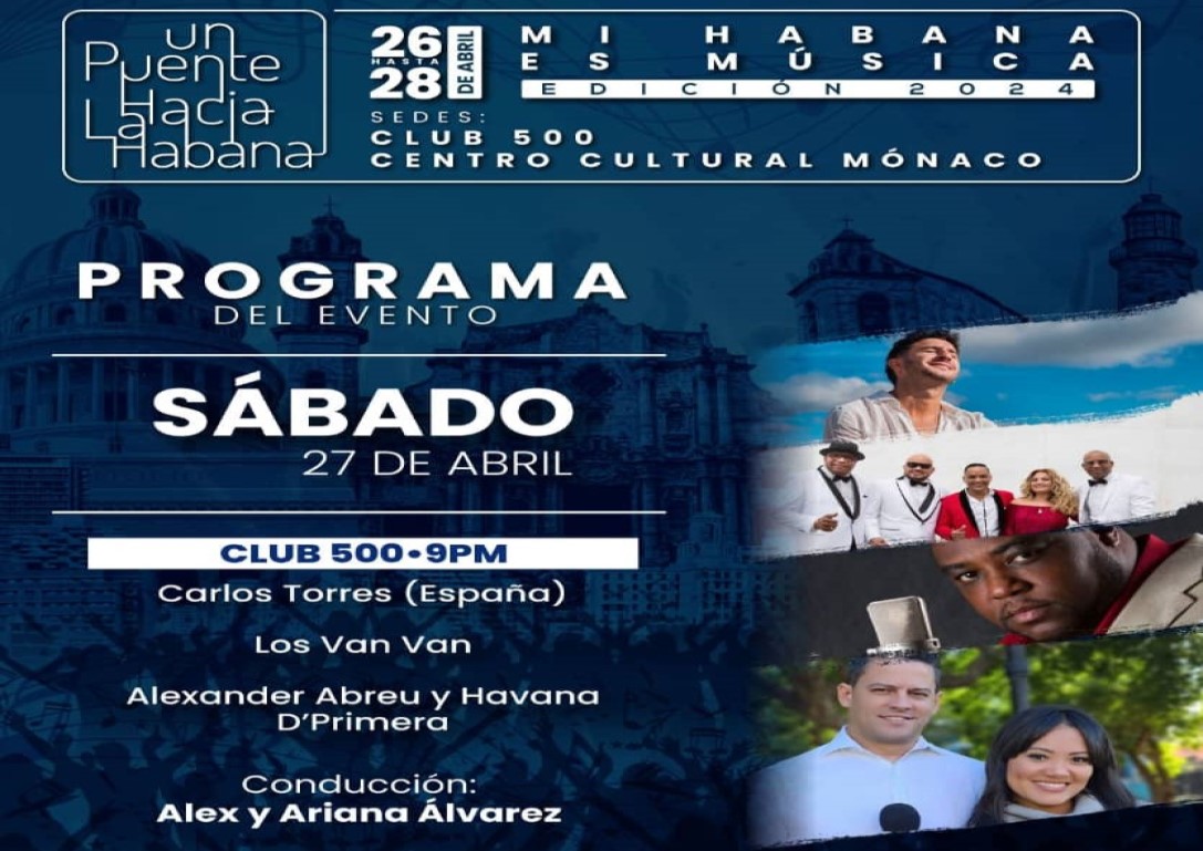 A la venta las entradas para el festival Un Puente hacia La Habana – CMBQ Radio Enciclopedia