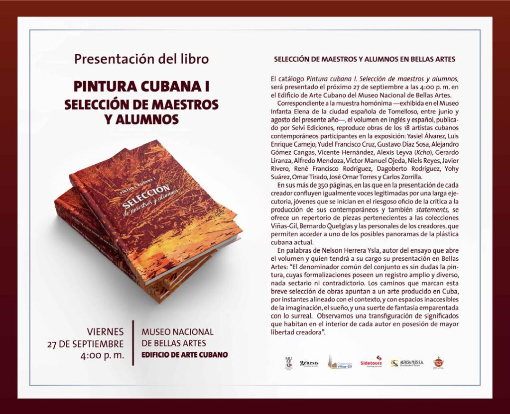 Próximamente, Catálogo Pintura cubana I. Selección de maestros y ...