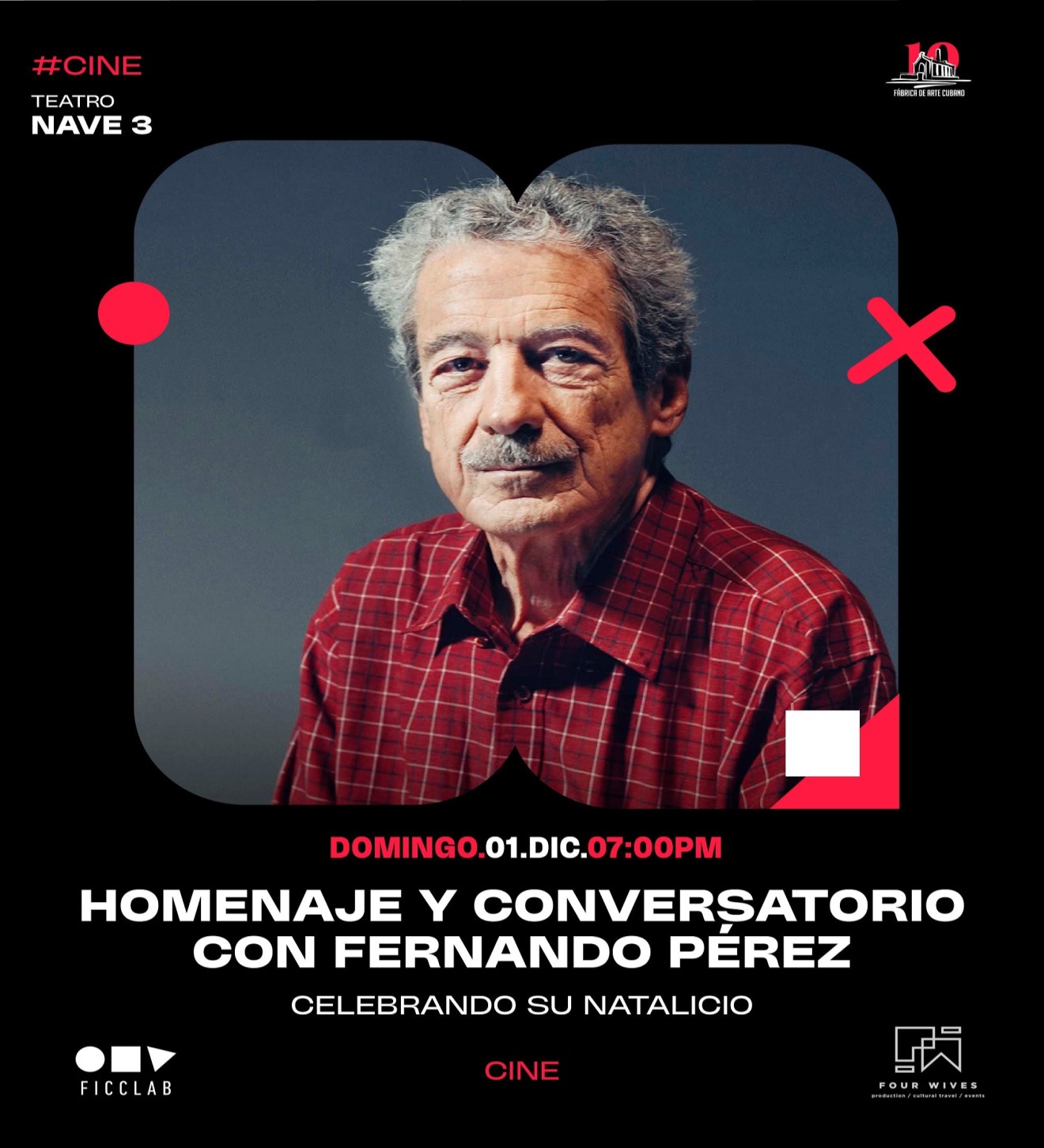 Portal Cubarte - Homenaje a Fernando Pérez y cultura italiana en ...